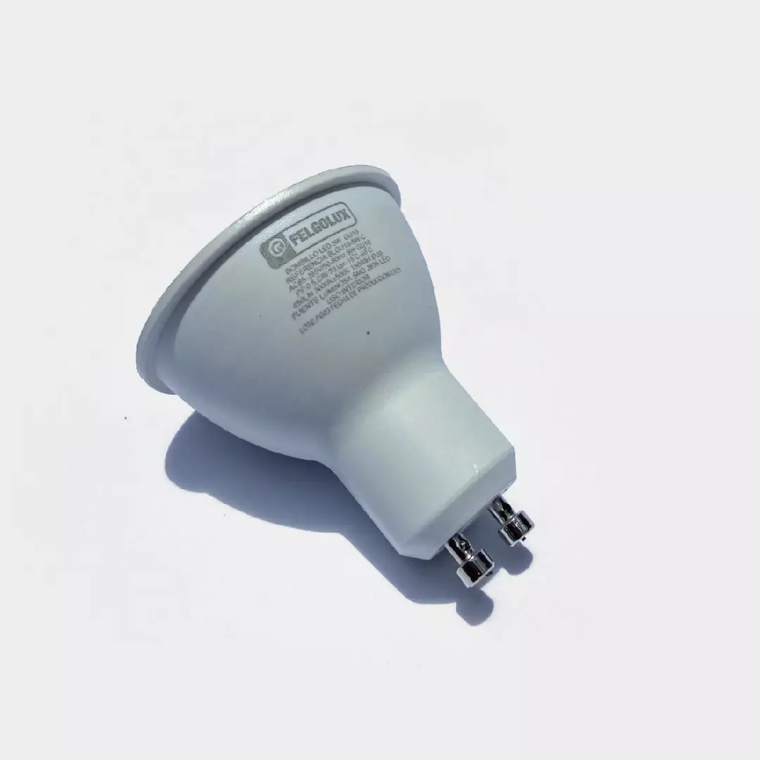 Bombillo Led 5w gu10 2 - Corto circuito Ferretería Paipa
